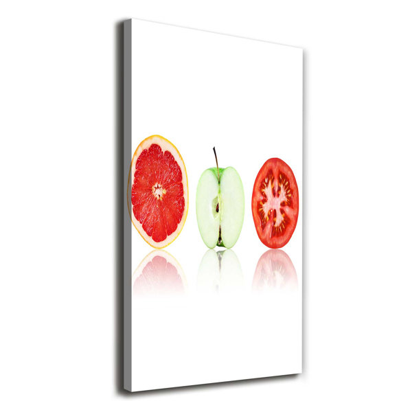 Brayden Studio Obst und Gemüse - Kunstdrucke auf Leinwand - Wrapped Canvas | Wayfair.de